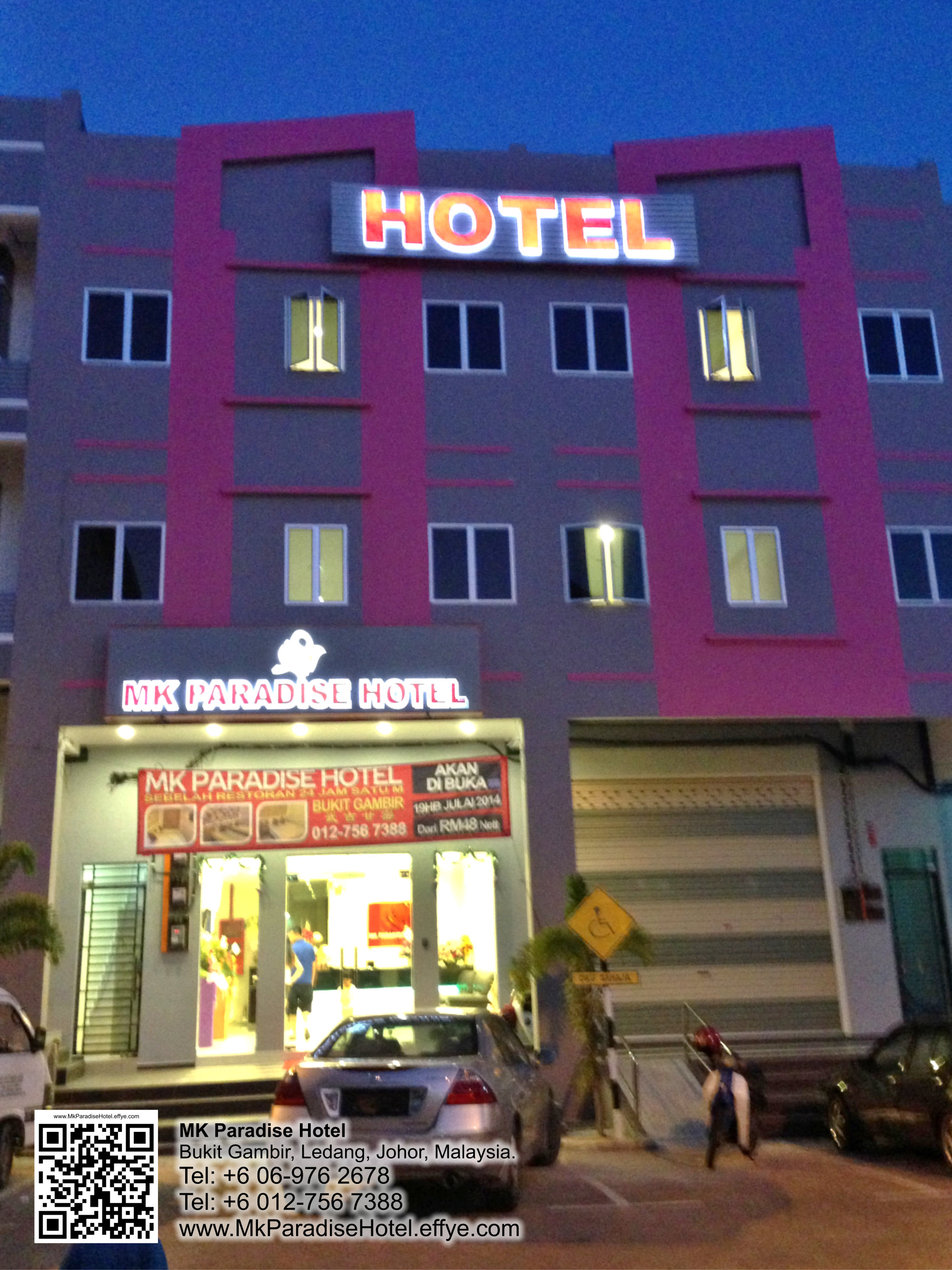 Mk Paradise Hotel at Bukit Gambir – Ledang – Johor – Malaysia | Effye Media