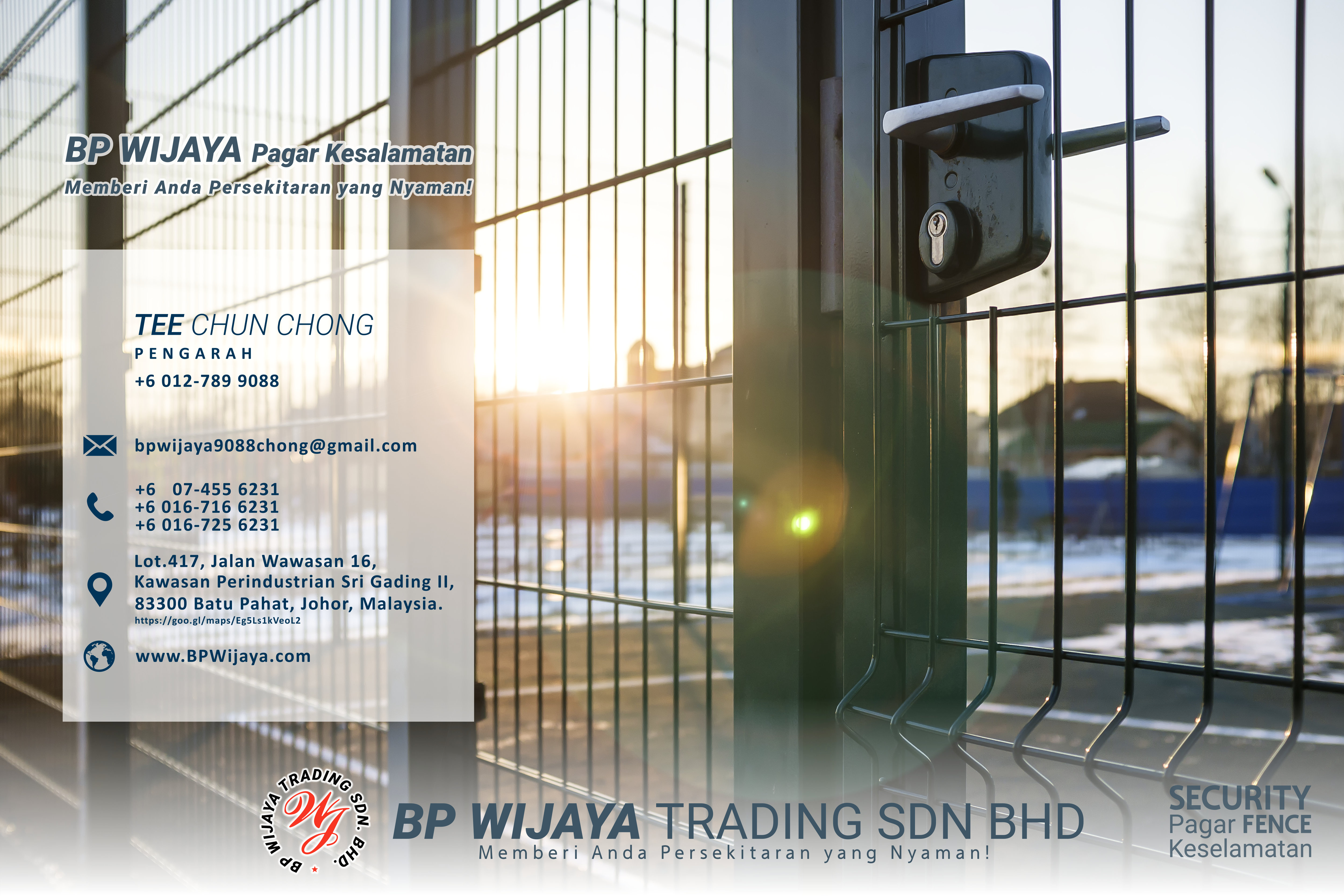 BP Wijaya Trading Sdn Bhd Pagar Malaysia Selangor Kuala Lumpur ...