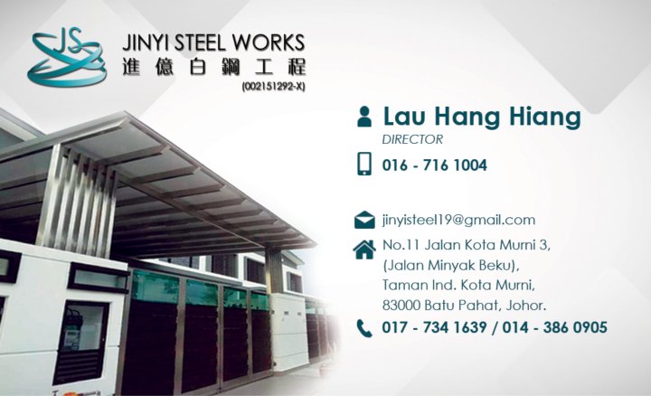 Jinyi Steel Works Pengilang Produk Besi dan Keluli Tahan Karat ...